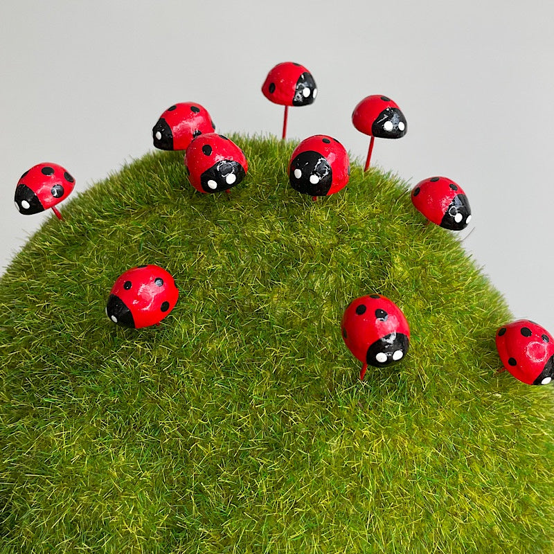 Lady Bird Pin Mini Red – The Green Vine Plants